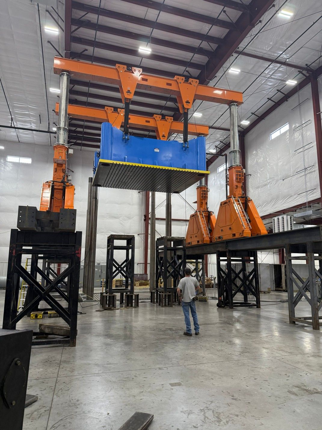 1,100 Ton Enerpac Gantry System For Sale – Affordable Machinery