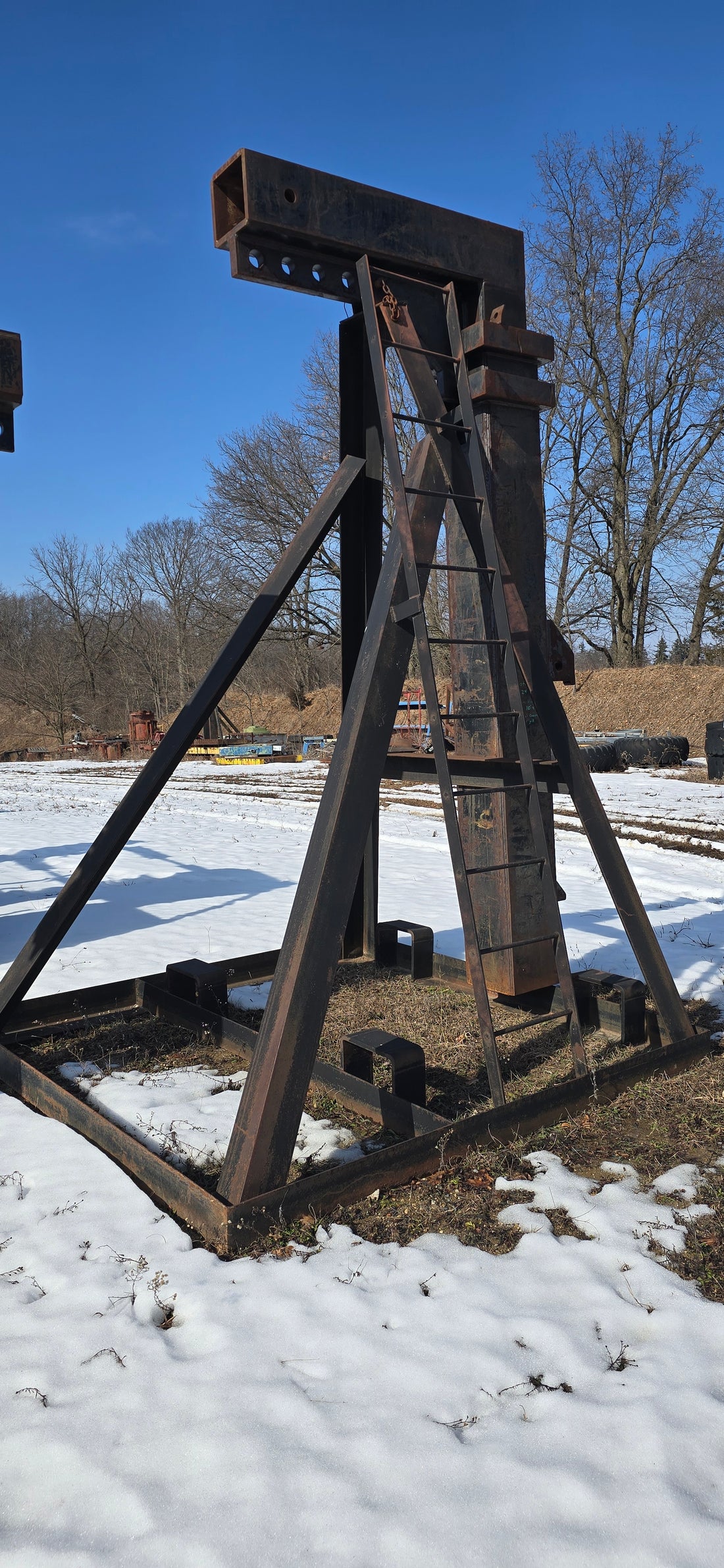 80,000 lb Bristol Riggers Special Forklift Hydraulic Boom For Sale ...